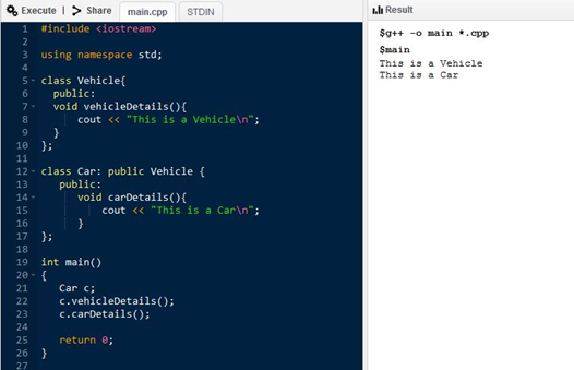 What Is The Difference Between Base Class And Derived Class In C 