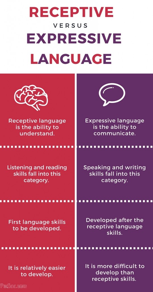 Difference Between Receptive And Expressive Language