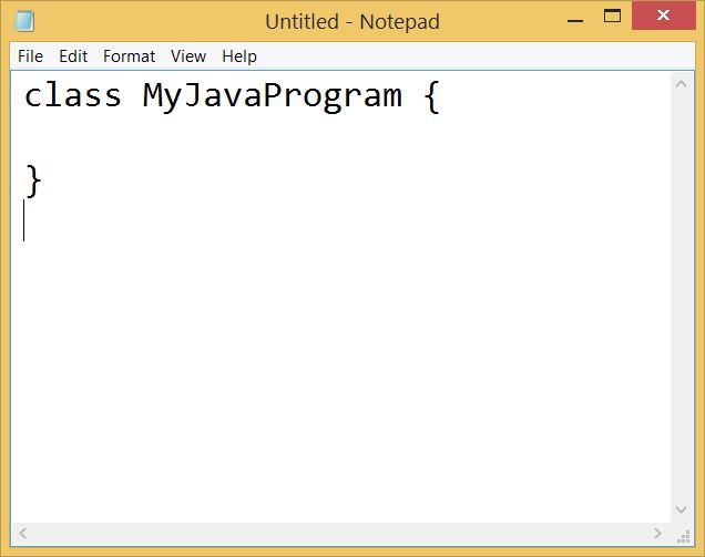 How To Write A Simple Java Program Step By Step Procedure With