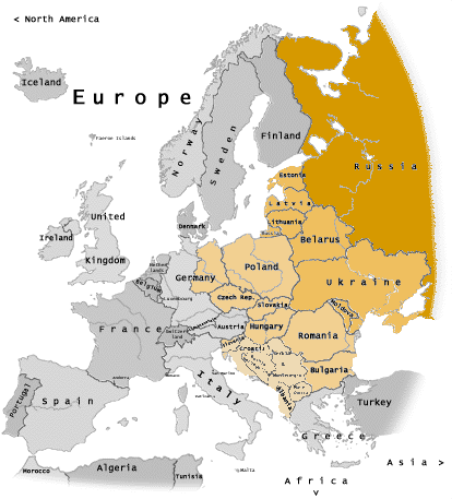Difference Between Western And Eastern Europe Definition Facts