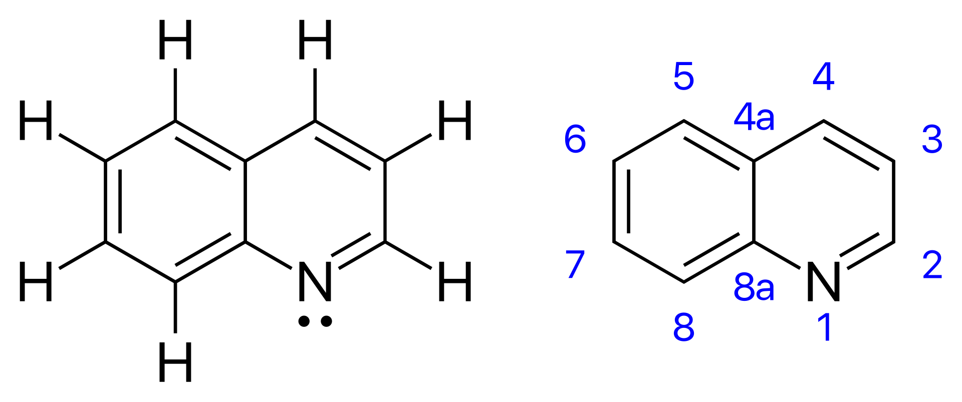 What is the Difference Between Quinoline and Isoquinoline - Pediaa.Com
